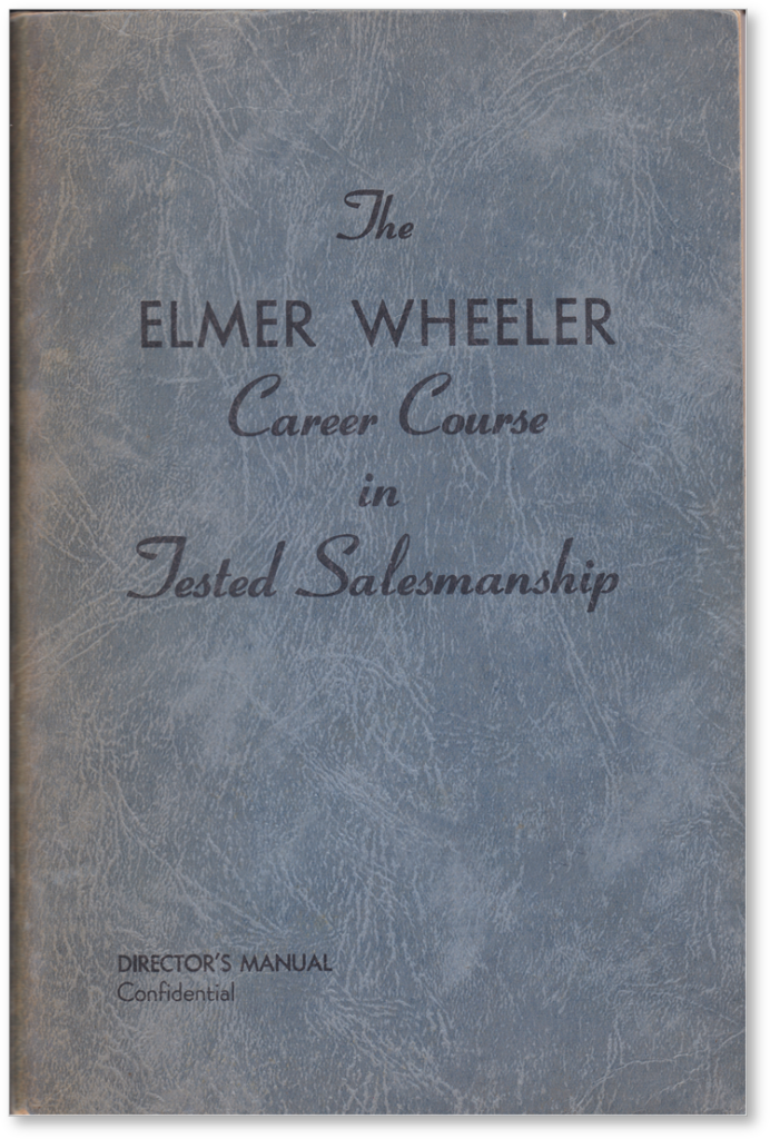Elmer Wheeler's Career Course in Tested Salesmanship